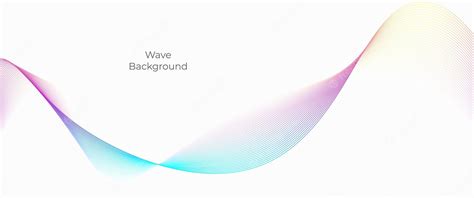 Premium Vector Smooth Abstract Wavy Gradient Background With Copy Space
