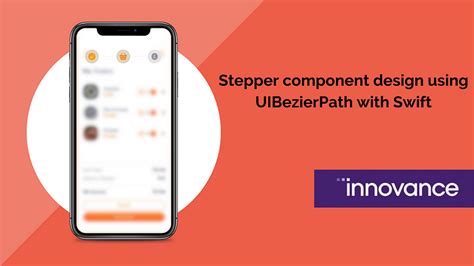 Stepper Component Design Using Uibezierpath With Swift By Oğuzhan