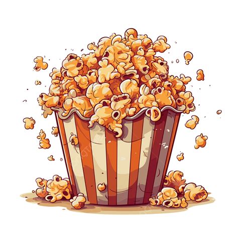 Clipart De Seau De Pop Corn Vide Seau A Pop Corn Psd Modèles Psd