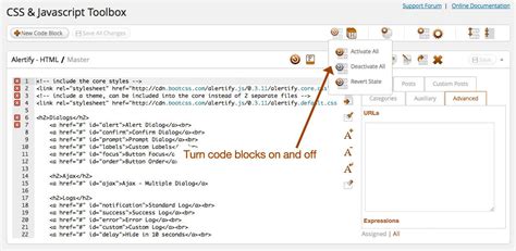 Screenshots Css And Javascript Toolbox