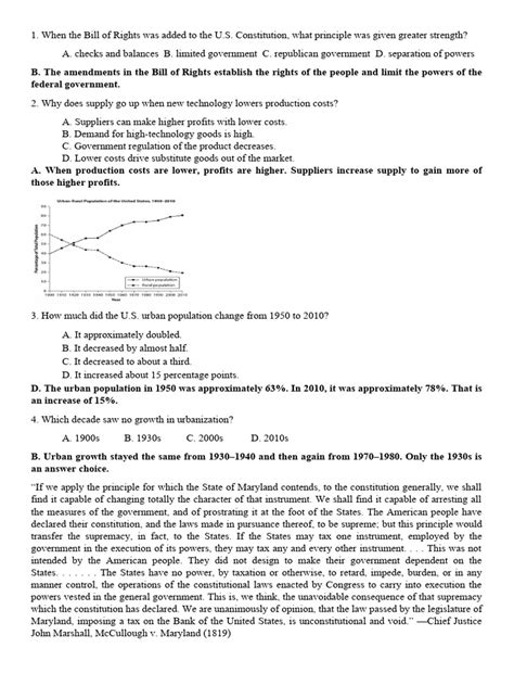 Test Iv Pdf Taxes Fourth Amendment To The United States Constitution