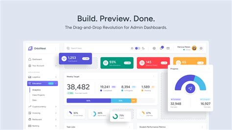 Orbitnest Multipurpose Admin Dashboard Design System Figma