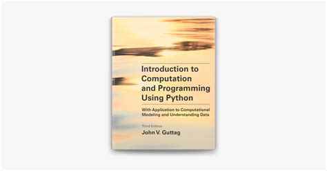 ‎introduction To Computation And Programming Using Python Third