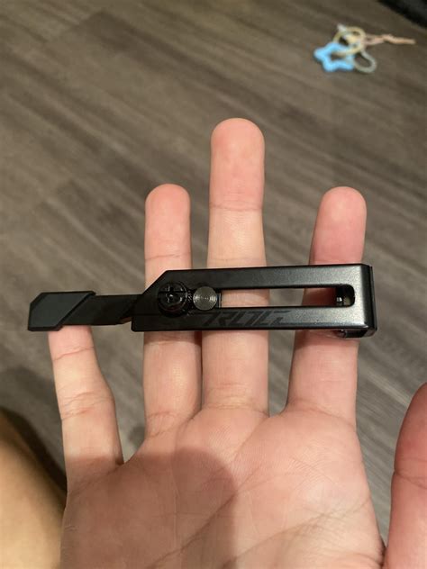 Is This A Rog Gpu Support Bracket Does Anyone Knows What This Is R