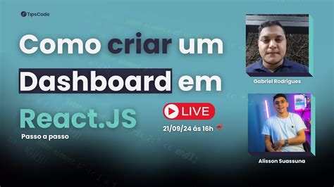 Como Criar Um Dashboard Com Reactjs Passo A Passo Youtube