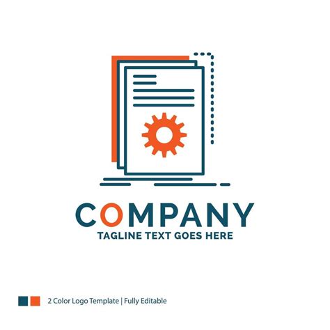 App Build Developer Program Script Logo Design Blue And Orange
