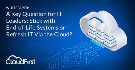 Cloudfirst On Linkedin Itstrategy Cloudmigration Futureproof Cloudfirst