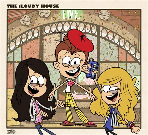 Mm Loud House Style Luan Guest Stars Icarly By Mast3r Rainb0w On