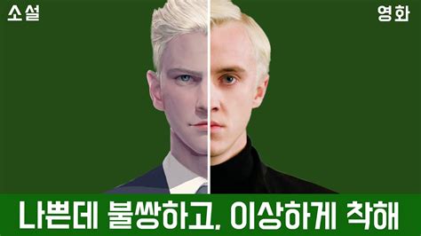 소설 속 드레이코 말포이의 외모는 어땠을까 해리 포터 캐릭터 일러스트 Youtube