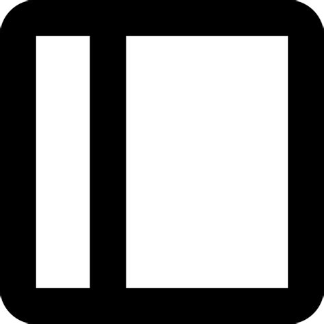 Dock Left Icon Svg Png Free Download