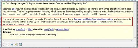 Java 5 Concurrenthashmap Class With Example Benchresourcesnet