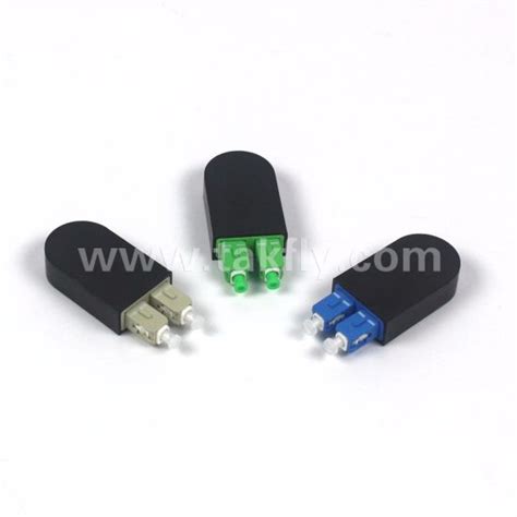 China Lc Single Mode 9 125 Fiber Optic Loopback Adapter China Fiber Optic Loopback Fiber