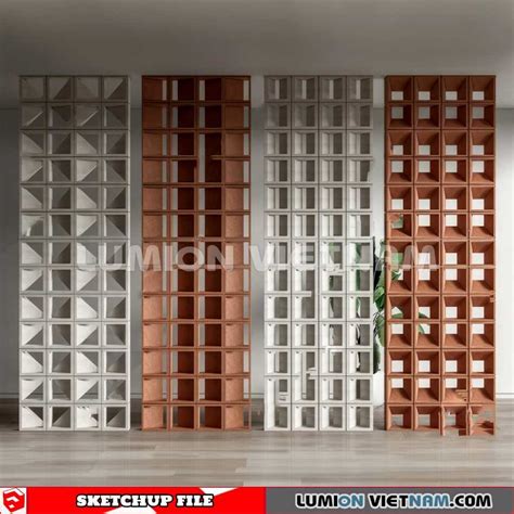 231106 Hollow Bricks Sketchup 3d Models