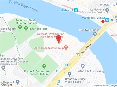 Nyp Allen Och Spine Hospital Urgent Access Columbia Orthopedic Surgery