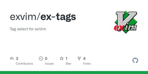 Github Exvim Ex Tags Tag Select For Exvim