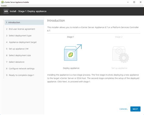 Vmware Vcsa 67 New Features Installation And Configuration