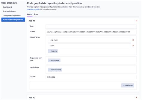Auto Indexing Sourcegraph Docs