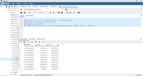Sql St Dwithin Function Gives The Same Value While Trying To Join Two Tables Stack Overflow