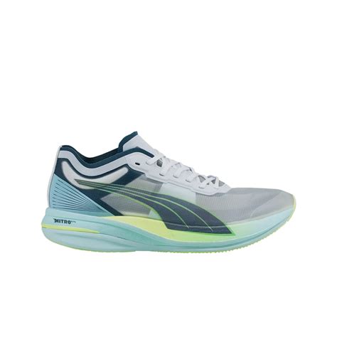 푸마 디비에이트 나이트로 엘리트 화이트 다크 슬레이트 Puma Kream