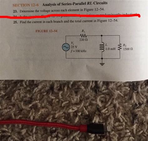 Solved Determine The Voltage Across Each Element In Figure Chegg Com