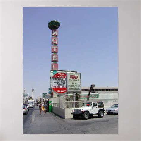 Tam O Shanter Motel Las Vegas Poster Zazzle