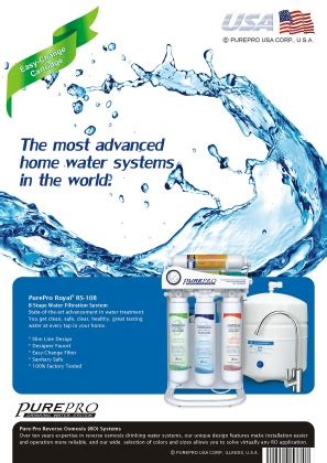 PurePro Reverse Osmosis Water Filter Systems Aquafilter System Aquafilter Europe Kemflo