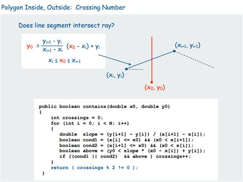 判断点是否在多边形内 （附c实现代码） 东东donny 博客园