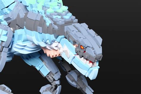 Godzilla Zilla Jr Cyber Zilla And Crackler Lego® Ideas