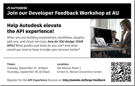 Help Autodesk Elevate The Api Experience At Au 2022 Autocad Devblog