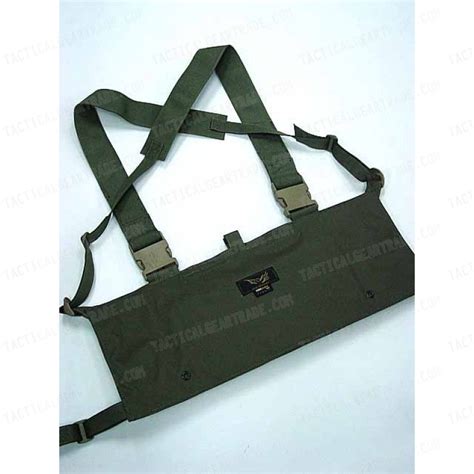 Flyye 1000d Molle Law Enf Magazine Chest Rig Vest Ranger Green For 4514