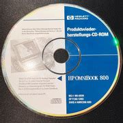 Hp Omnibook Produktwiederherstellungs Cd Rom German Deutsch Hp Free Download Borrow