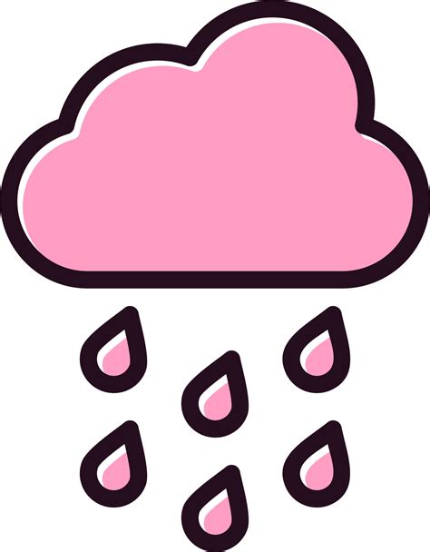 Drizzle Vector Icon 20605902 Vector Art At Vecteezy