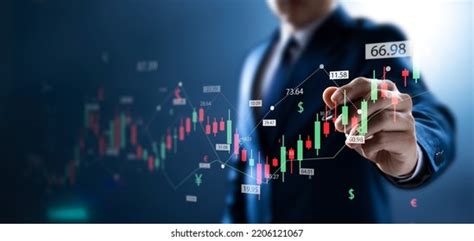 Businessman Hand Touch Graph Interface Buying Stock Photo 2206121067 Shutterstock
