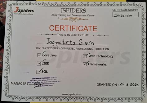 jagnyadatta swain on linkedin i m happy to share that i ve completed my java fullstack development…