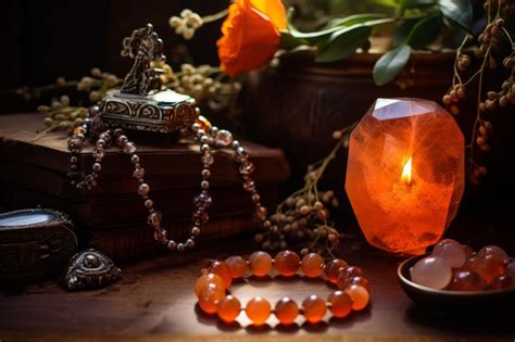 Premium Photo Unleashing The Power Of Carnelian In Spiritual Practices