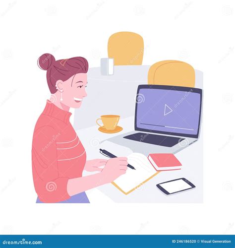 Lecture Isolated Cartoon Vector Illustrations 266152853 Lecture Isolated Cartoon Vector Illustrations 266152853