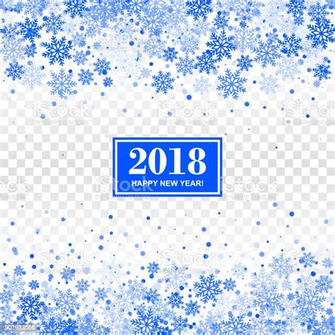 2018 투명 바둑판 무늬 배경에 파란색 반복된 눈송이와 완벽 한 패턴입니다 절연 12월에 대한 스톡 벡터 아트 및 기타 이미지 12월 1월 2018년 Istock