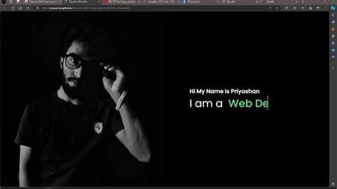 My 30 Day Web Design Challenge Dynamic Split Screen Layout Priyashan