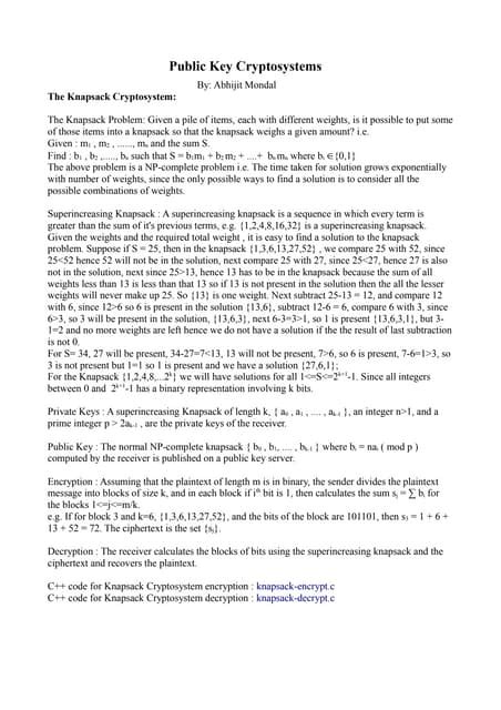 Public Key Cryptography Pdf