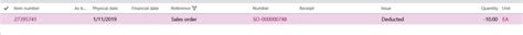 Reverse Transactions In D365 Oandd