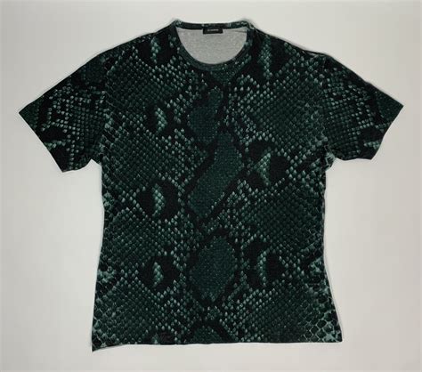 Jil Sander × Raf Simons Ss12 Raf Simons Iconic Runway Python Print T