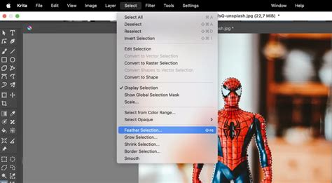 How To Modify Remove And Blur Background In Krita