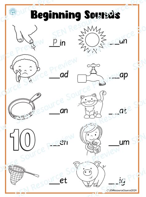 Writing Initial Sounds In Words Teaching Resources
