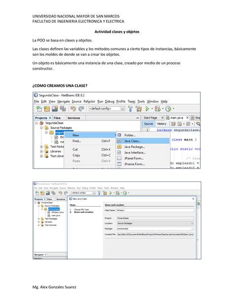2023 2 Poo Lab Semana 06 Facultad De Ingenieria Electronica Y Electrica Actividad Clases Y