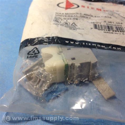 Siemon Mx6 04 Max Angled Utp Module Ims Supply