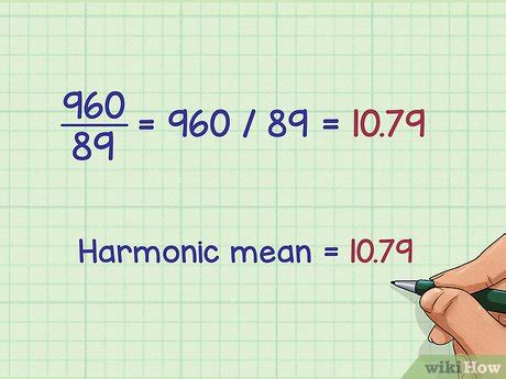 Ways To Calculate The Harmonic Mean WikiHow
