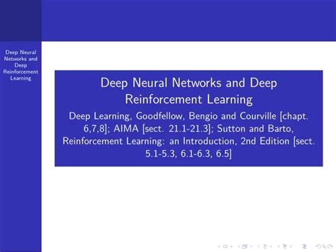 Ppt Deep Neural Networks And Deep Reinforcement Learning Deep Learning Powerpoint