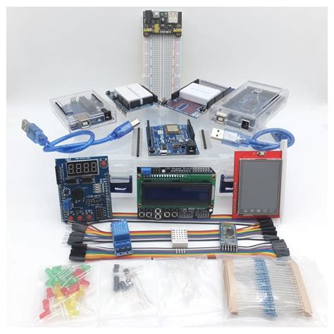Arduino Uno Mega Y Wemos Super Kit De Shields Prototipo Electrónica