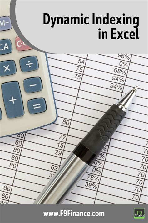 Dynamic Indexing In Excel Enhance Your Formulas And Analysis