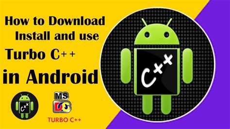 How To Download Install And Use Turbo C In Android Install Turbo C In Android Software C